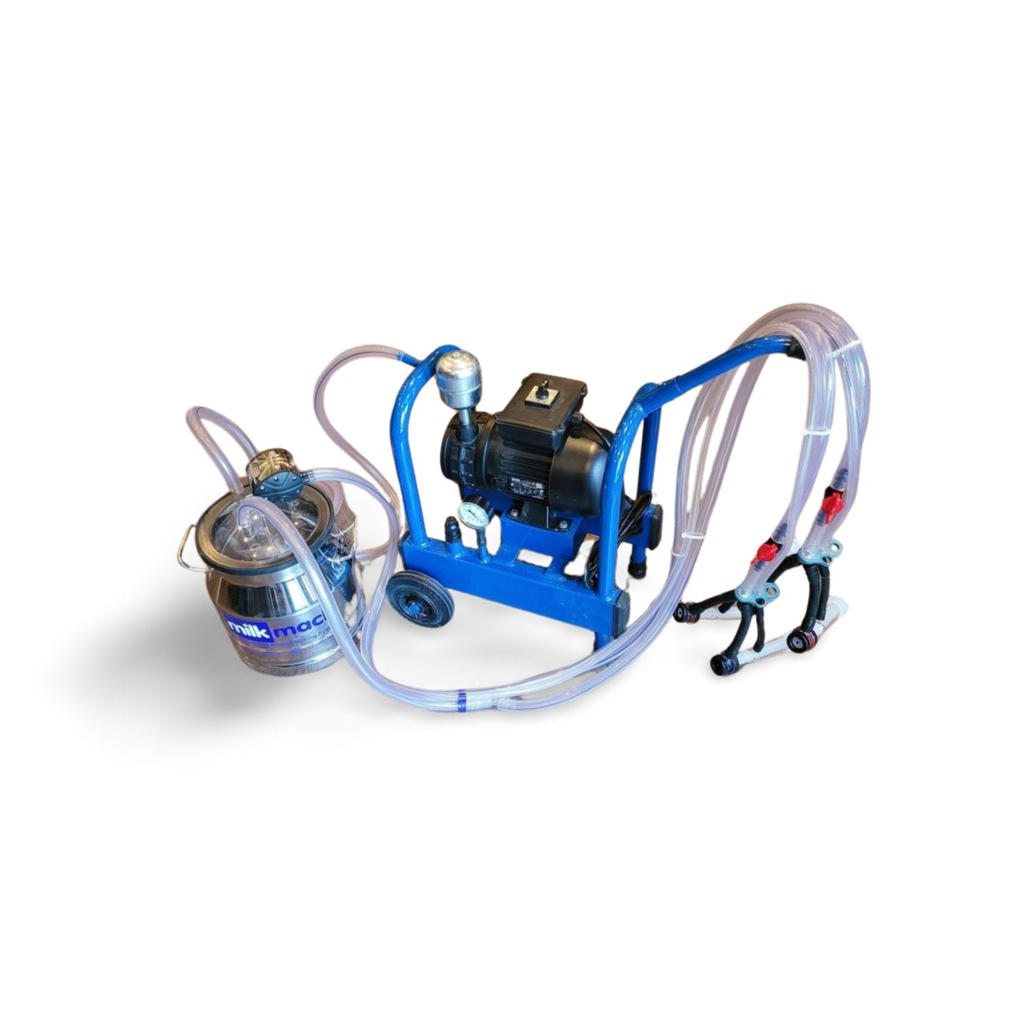 Compact Electric Milking Machine for Cows, Goats, and Sheep ...