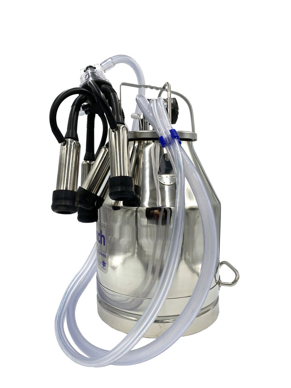 Compact Electric Milking Machine for Cows, Goats, and Sheep ...